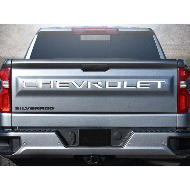 2022-2023 Chevrolet 3-D Urethane Chevrolet Tailgate Lettering 19432565 ...