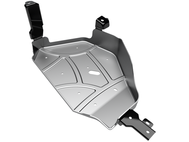 2014-2022 Jeep Cherokee Fuel Tank Skid Plate, Left - Driver's Side (LH ...