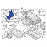 2024 Ford Mustang Adapter PR3Z-6881-C | TascaParts.com