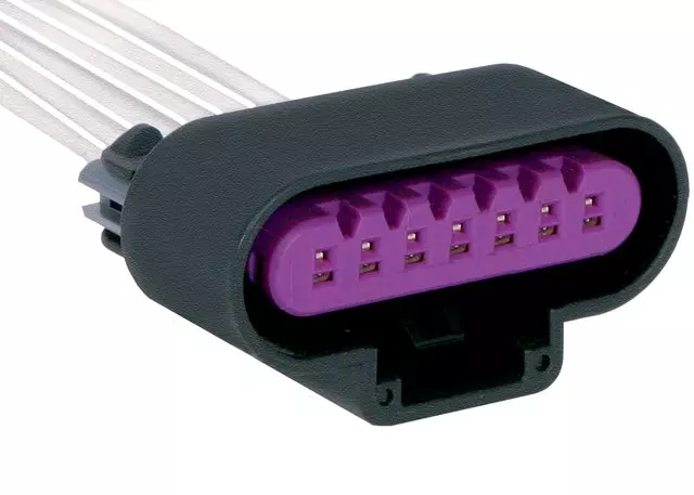 7-Way Female Black Multi-Purpose Pigtail 15306317 GM | GMPartsDirect.com