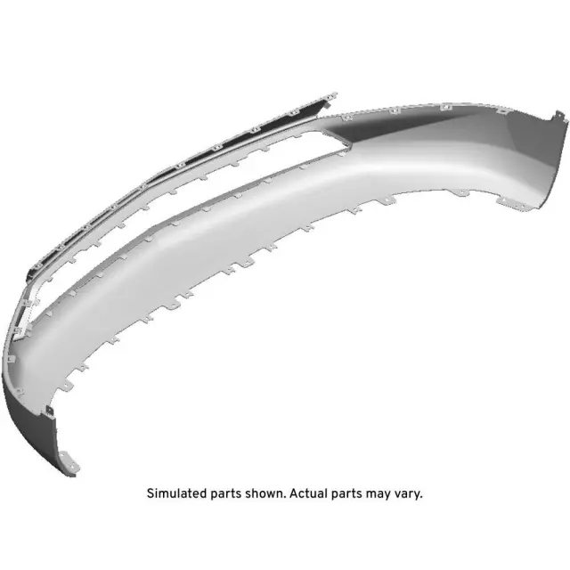 2019-2024 Chevrolet Blazer Black Front Lower Bumper Cover 84452468 ...