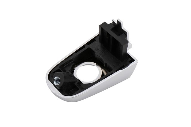 2006-2017 GM Bright Chrome Front Side Door Lock Cylinder Cap 15895671 ...