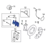 2021-2024 Ford Caliper MK4Z-2552-B | OEM Parts Online