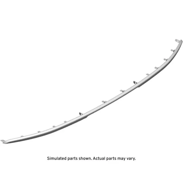 Black Rear Bumper Fascia Molding 84371058 GM | GMPartsDirect.com