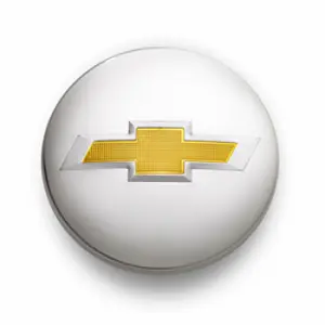 2014-2025 Chevrolet Wheel Center Cap, Bright Aluminum, Bowtie Logo QTY ...