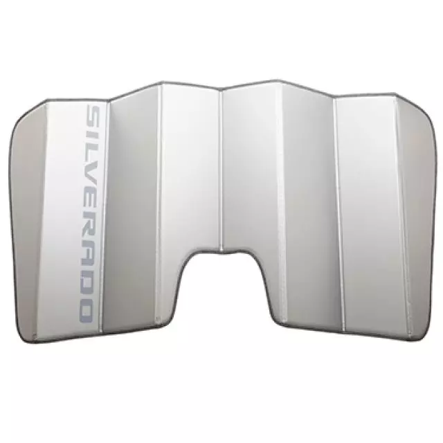 2019-2025 GM Window Sunshade, Rear, Silverado Script (Replaces Part ...