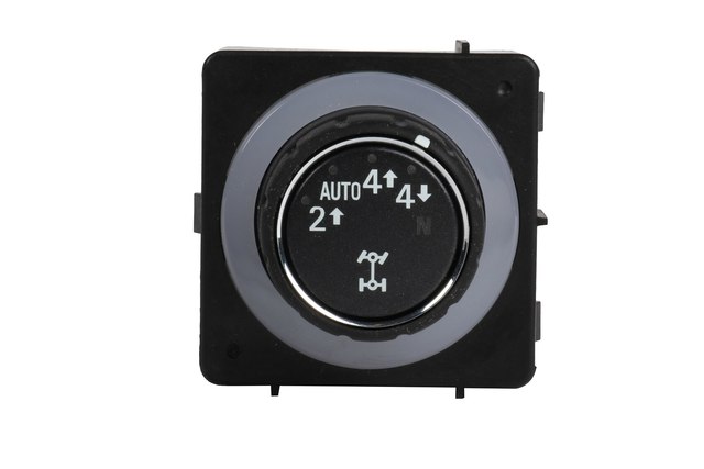 2014-2020 GM Black Carbon Metallic Transfer Case Selector Switch ...
