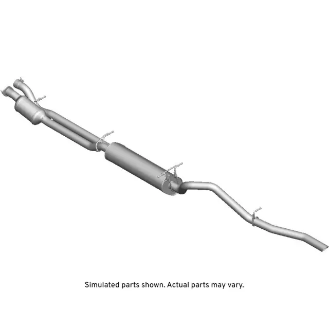 2015-2016 GM Exhaust Muffler Assembly 23424563 GM | GMPartsDirect.com