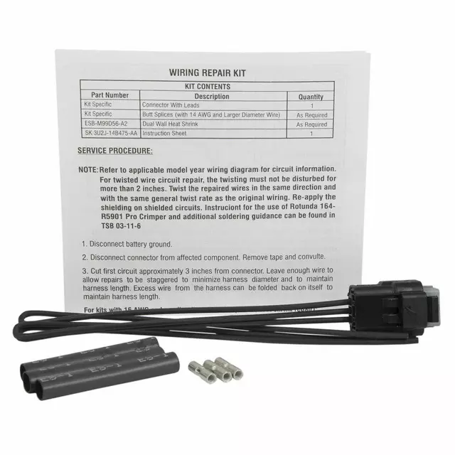 Wire Assembly FU2Z-14S411-AGA | OEM Parts Online