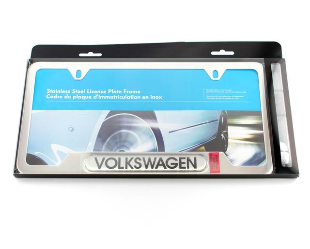 VW License Plate Frames At Discount Prices | OEM Parts Online