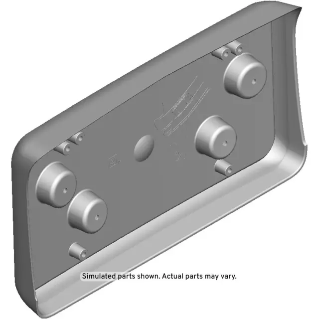 2021-2024 Chevrolet Front License Plate Bracket 84699405 GM ...