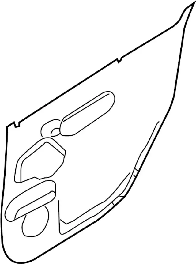 Screen-Sealing, Rear Door 82861-6SA0A | Infiniti of Orland Park