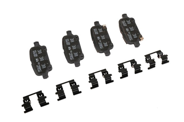 Rear Disc Brake Pad Set with Clips 42787643 | GMPartsDirect.com