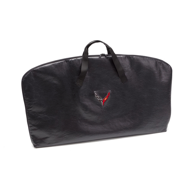 2020-2024 Chevrolet Corvette Roof Panel Storage Bag W\\/Crossed Flags ...
