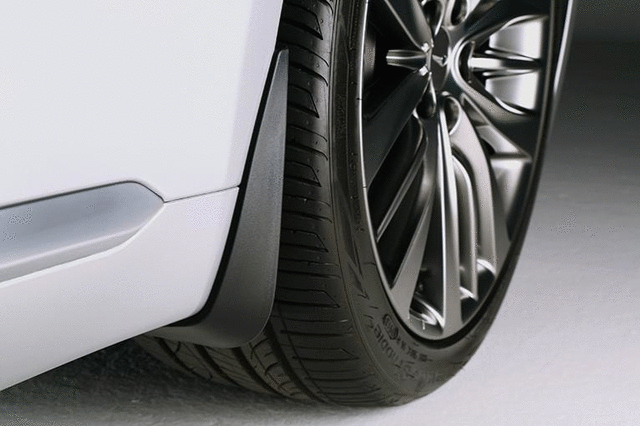 Hyundai - G9F46-AK100 - Rear Mud Guard Kit - 2019-2021 Genesis G70 ...