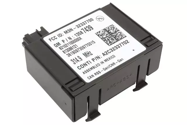 2014-2020 GM Remote Control Door Lock Receiver 13587439 GM ...