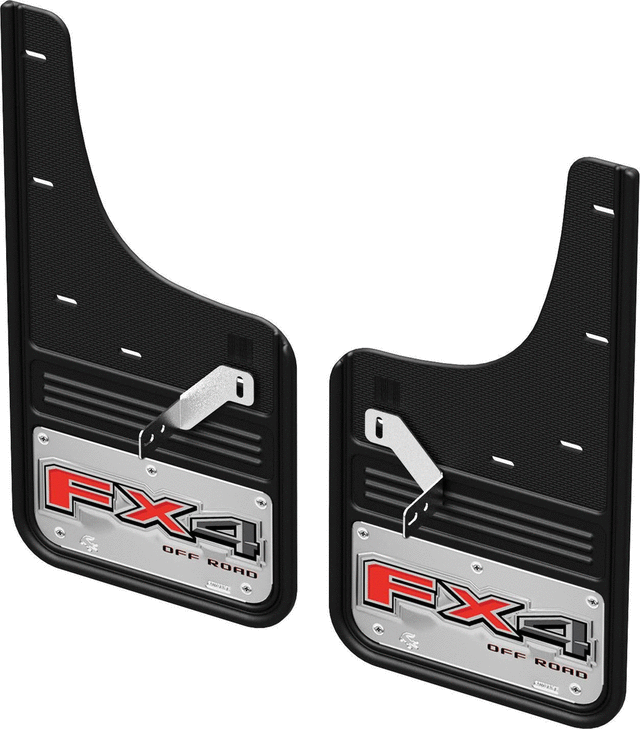 2021-2025 Ford F-150 Splash Guards - Front Pair - Fx4 Chrome VML3Z ...