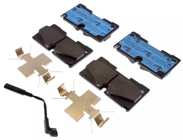 (Replaces 19422670) Ceramic Front Disc Brake Pad Set 19471029 GM ...