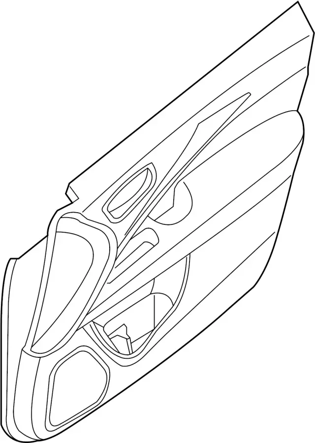 Finisher Assembly-Front Door Left-hand 809A1-1A68C | Infiniti of Orland ...