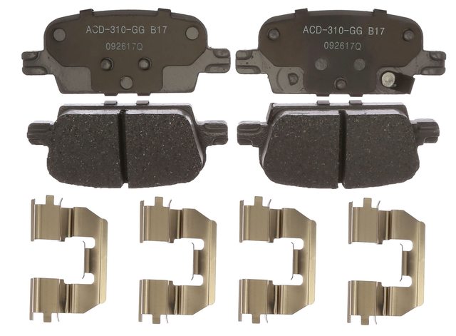 Ceramic Rear Disc Brake Pad Set 19381683 | GMPartsDirect.com