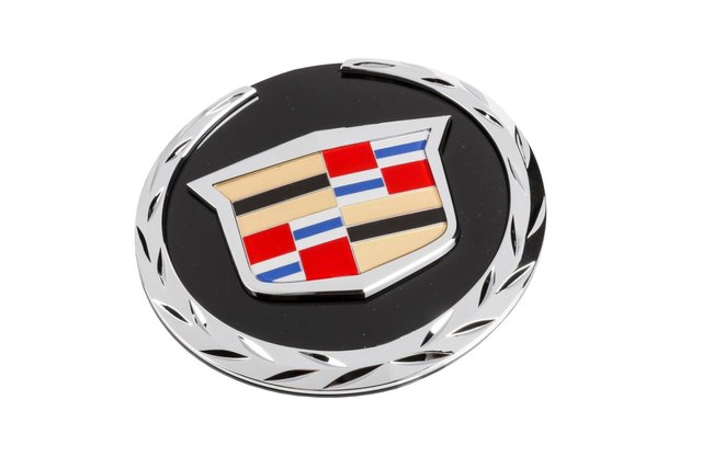 2007-2014 Cadillac Front Grille Crest and Wreath Logo 22985035 ...