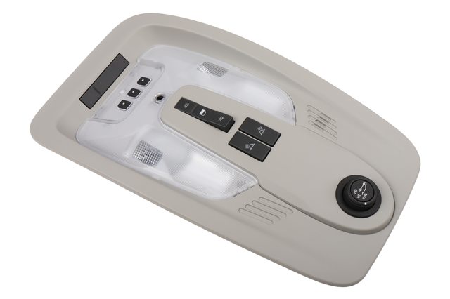 Light Titanium Roof Console 84109233 | TascaParts.com