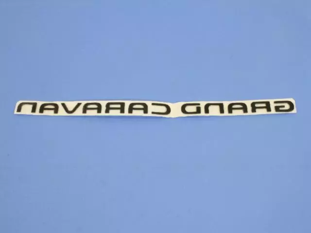 2001-2007 Mopar Grand Caravan Nameplate 5113304AA | Mopar Estores