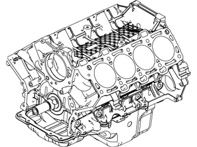 OEM Ford Short Block For 2012-2013 Ford Mustang - Part No. CR3Z-6009-D ...