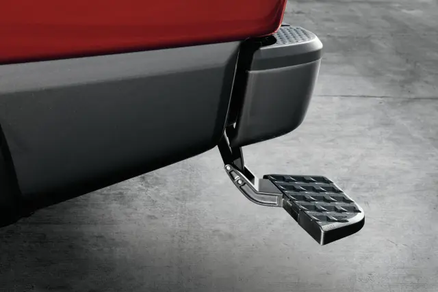 Rear bumper step assist store