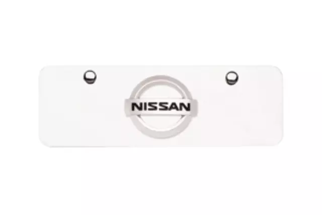 2009-2012 Nissan License Plate, Stainless Steel, Nissan Logo AP185 ...