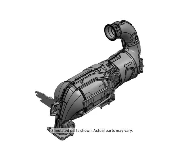 40009139 - Diesel Particulate Filter 2021-2024 GM | GM Parts Warehouse