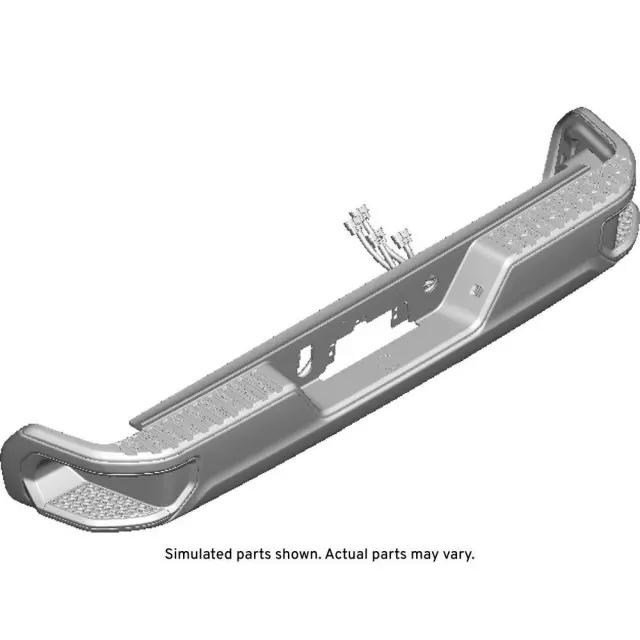 Bumper & Components - Rear for 2024 Chevrolet Silverado 1500 | GM Parts ...