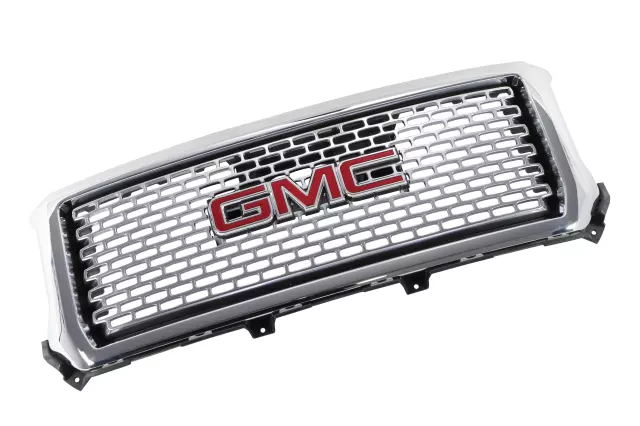 2014-2015 GMC Sierra 1500 Galvano Silver Front Grille with GMC Emblem ...