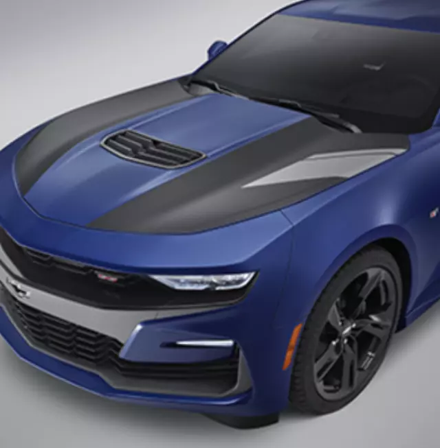 2019-2024 Chevrolet Camaro Exterior Trim, Hood Stripe W\\/Hash Mark ...