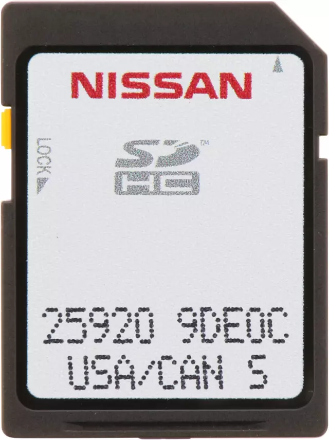 Sd Card: Map 25920-9DE0C | Jenkins Nissan Of Leesburg Parts