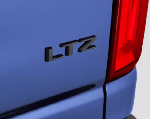 2020-2024 Chevrolet Exterior Emblem, Silverado Ltz, Black 86539780 | GM ...