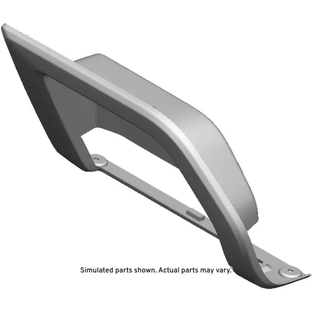 2020-2024 GM Black Driver Side Pickup Box Outer Side Panel Front Step ...