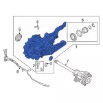 Front Axle for 2020 Ford Explorer | OEM Parts Online