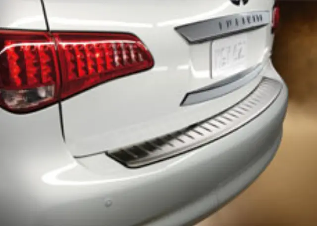 999T63W000 - Stainless Steel Rear Bumper Protector - 2011-2014 Infiniti ...