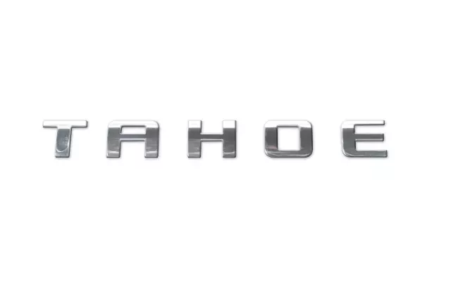 2007-2020 Chevrolet Tahoe Bright Chrome Tahoe Name Plate 15825693 GM ...