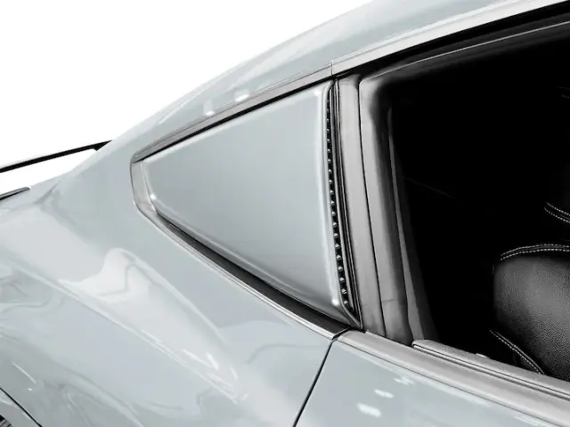 2025 Ford Mustang Quarter Window Scoop Kit, Iconic Silver VPR3Z ...