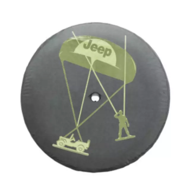 Mopar 82215432ab Jeep Wrangler Jl Spare Tire Cover Army Man Design
