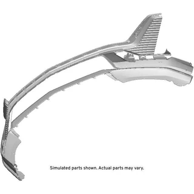 2020-2024 Cadillac XT6 Black Front Lower Bumper Cover 84663546 GM ...