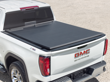 2023 GMC Sierra 1500 Bed Tonneau Cover, Soft Roll-Up W/ Gmc Logo ...