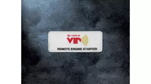 Genuine OEM Toyota Remote Start Systems | Toyota Parts Center