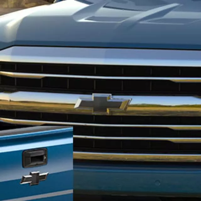 2016-2019 Chevrolet 2016-2017 Silverado Black Non-Illuminated Front ...