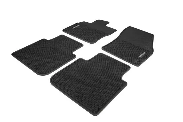 5NN 061 550 041 2018 2019 Volkswagen All Weather Monster Mats With Tiguan Logo For 5 Seater OEM 2018 2019 Volkswagen Tiguan Bam Wholesale Parts