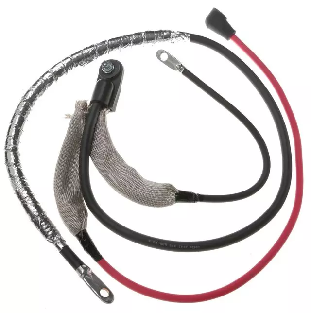 2 Gauge Positive Side Terminal Battery Cable with Auxiliary Leads ...