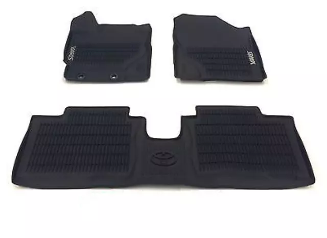 2015-2018 Toyota Yaris Yaris All Weather Mats Tub Style PT908-52171-02 ...