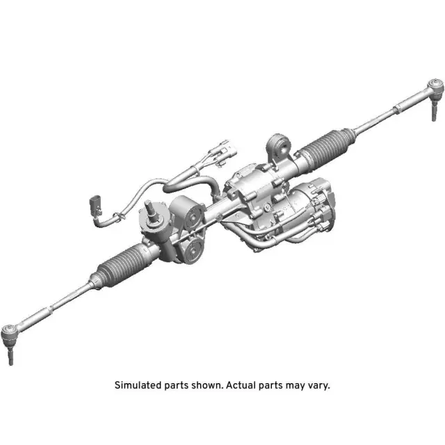 Electric Belt Drive Rack and Pinion Steering Gear, Remanufactured ...